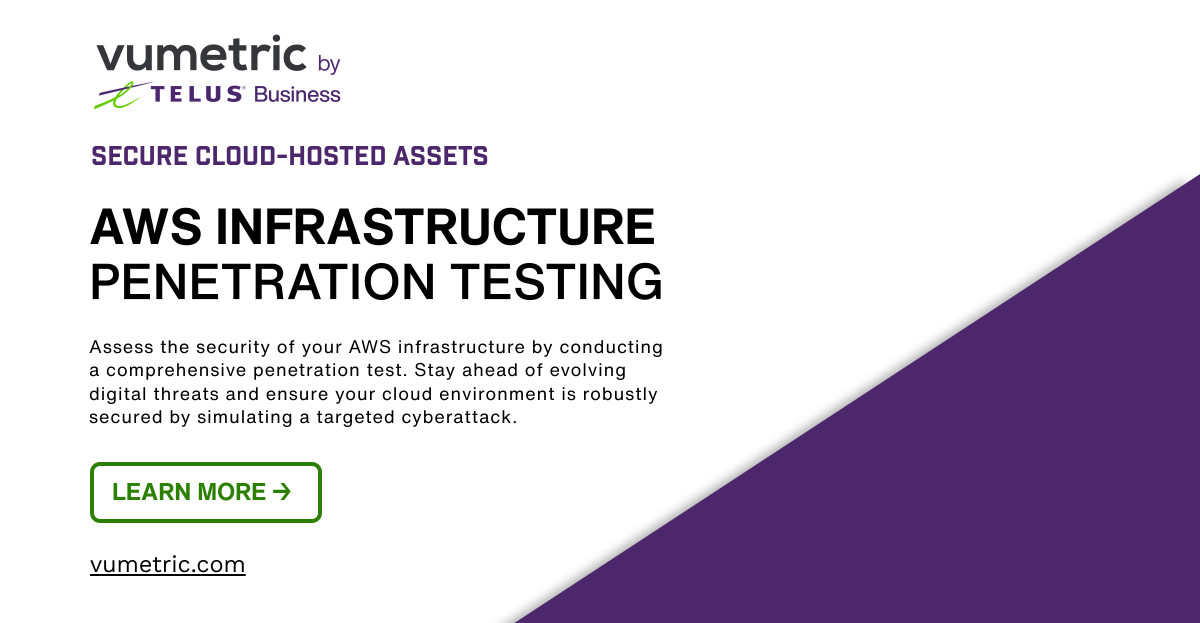 AWS Penetration Testing Services - Vumetric